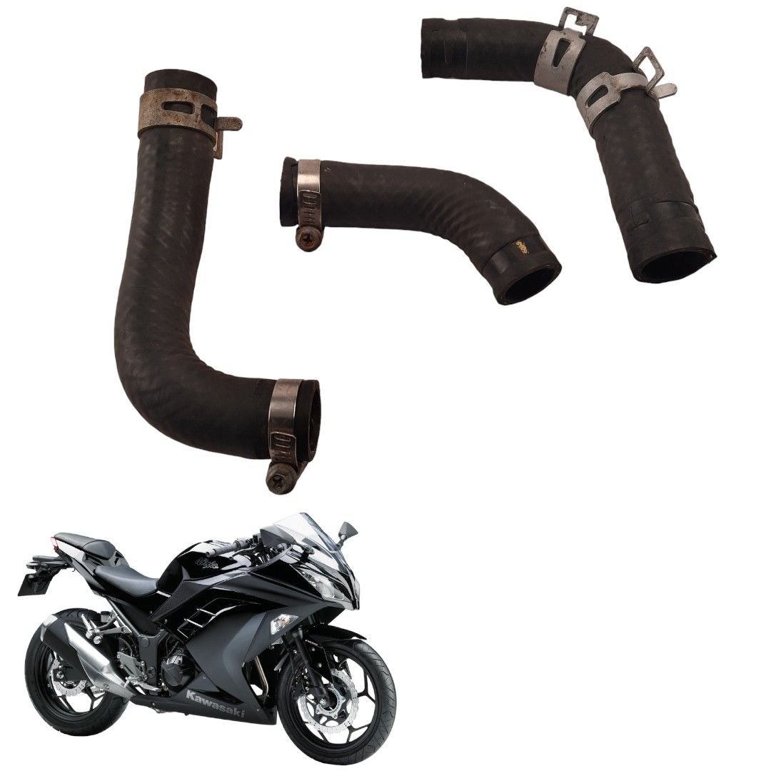 Kit Mangueiras Radiador Kawasaki Ninja 300 2016