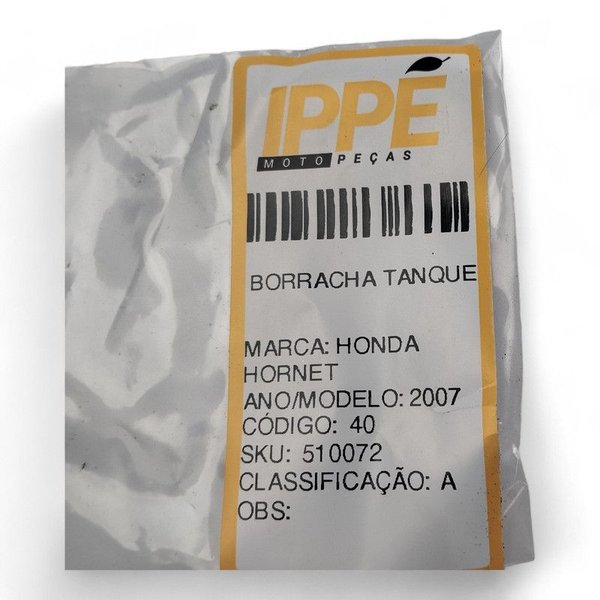 Borracha Tanque Honda Hornet 2007