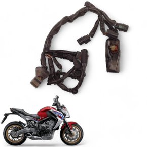 Chicote Farol Painel Honda Cb 650 F 2015 Com Avaria