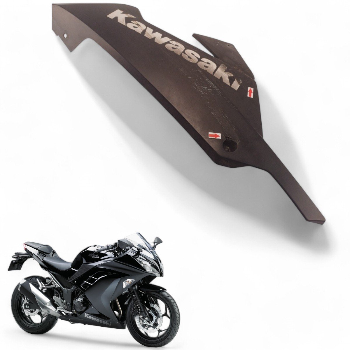 Kit Suporte Spoiler Kawasaki Ninja 300 2014